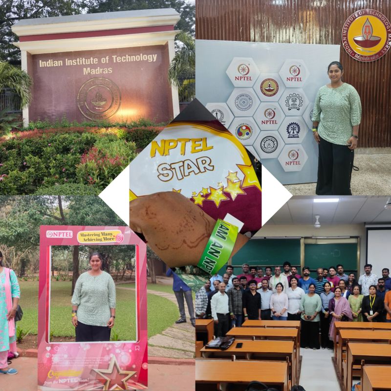 #iitmadras #nptelstar2025 #nptelstar | Pratishta Srikanth Prakash #iitmadras #nptelstar2025 #nptelstar | Pratishta Srikanth Prakash