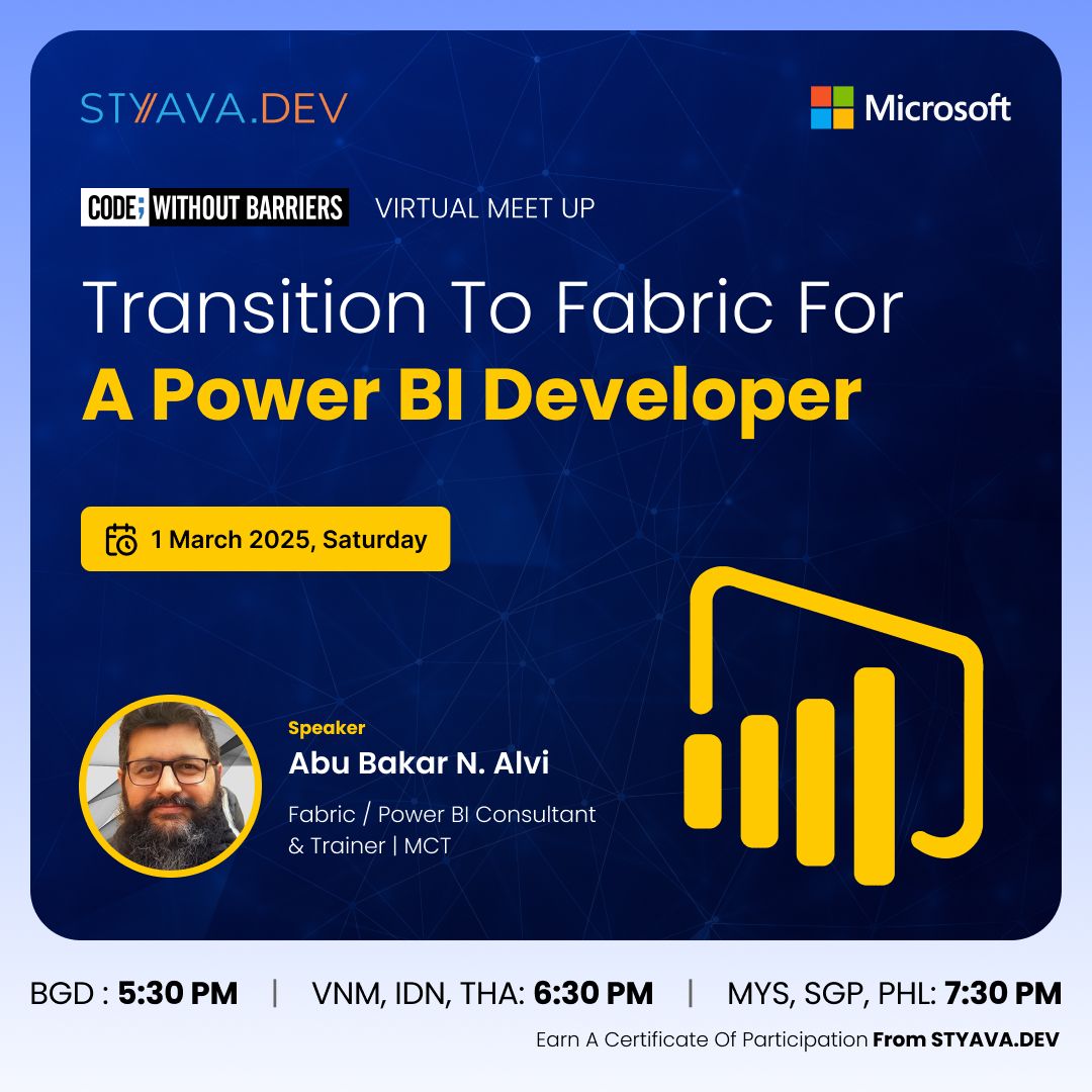 STYAVA.DEV on LinkedIn: #powerbi #microsoftfabric #dataanalytics # ... STYAVA.DEV on LinkedIn: #powerbi #microsoftfabric #dataanalytics # ...