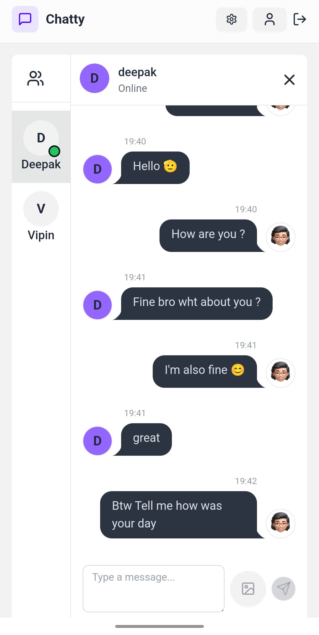 Yash Tyagi on LinkedIn: π Presenting Chatty App! π A real-time chat ... Yash Tyagi on LinkedIn: π Presenting Chatty App! π A real-time chat ...