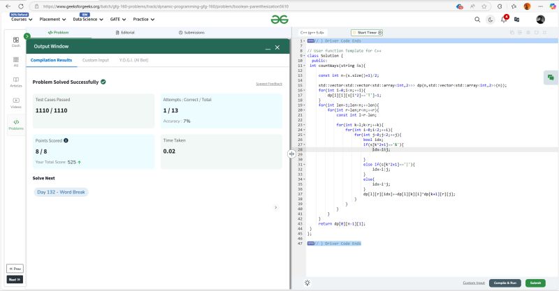 #gfg160daysofcode #geeksforgeeks #dynamicprogramming… | Amit Mondal #gfg160daysofcode #geeksforgeeks #dynamicprogramming… | Amit Mondal
