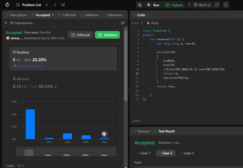 Akshay Kumar on LinkedIn: #codingdays #codinglife #c #leetcode Akshay Kumar on LinkedIn: #codingdays #codinglife #c #leetcode