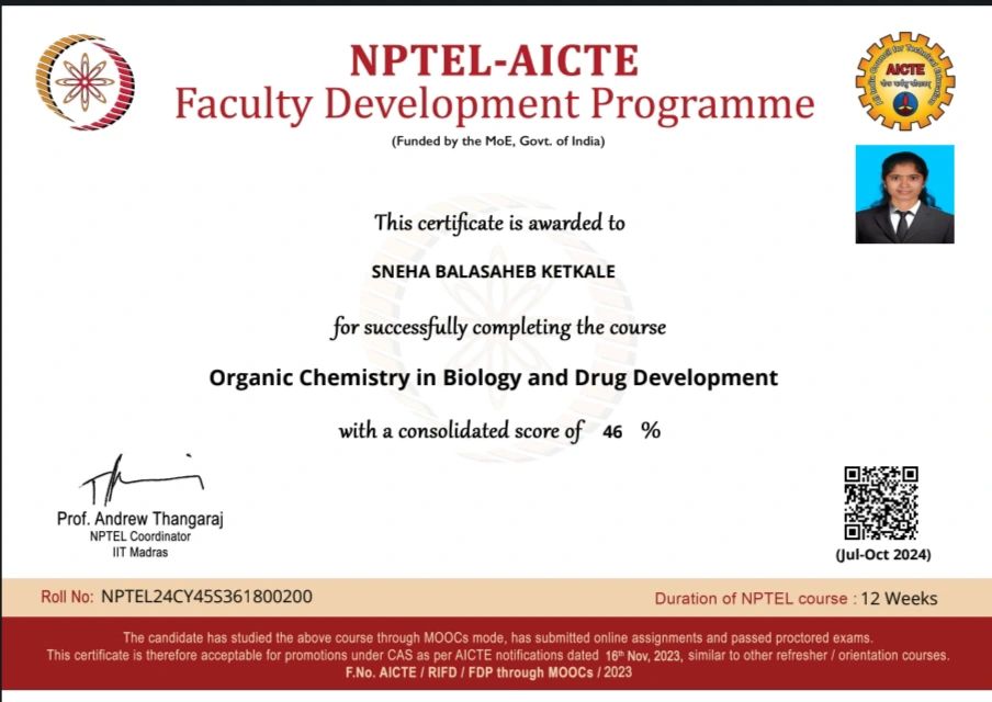 #nptel #organicchemistry #drugdevelopment #continuouslearning | Sneha ... #nptel #organicchemistry #drugdevelopment #continuouslearning | Sneha ...