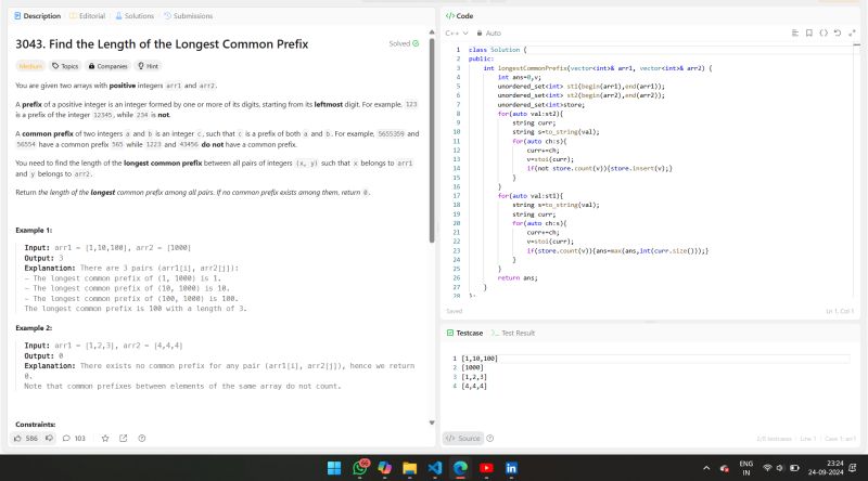 Harsh Pahwa on LinkedIn: Day 16 of Revising DSA and solving DSA ... Harsh Pahwa on LinkedIn: Day 16 of Revising DSA and solving DSA ...