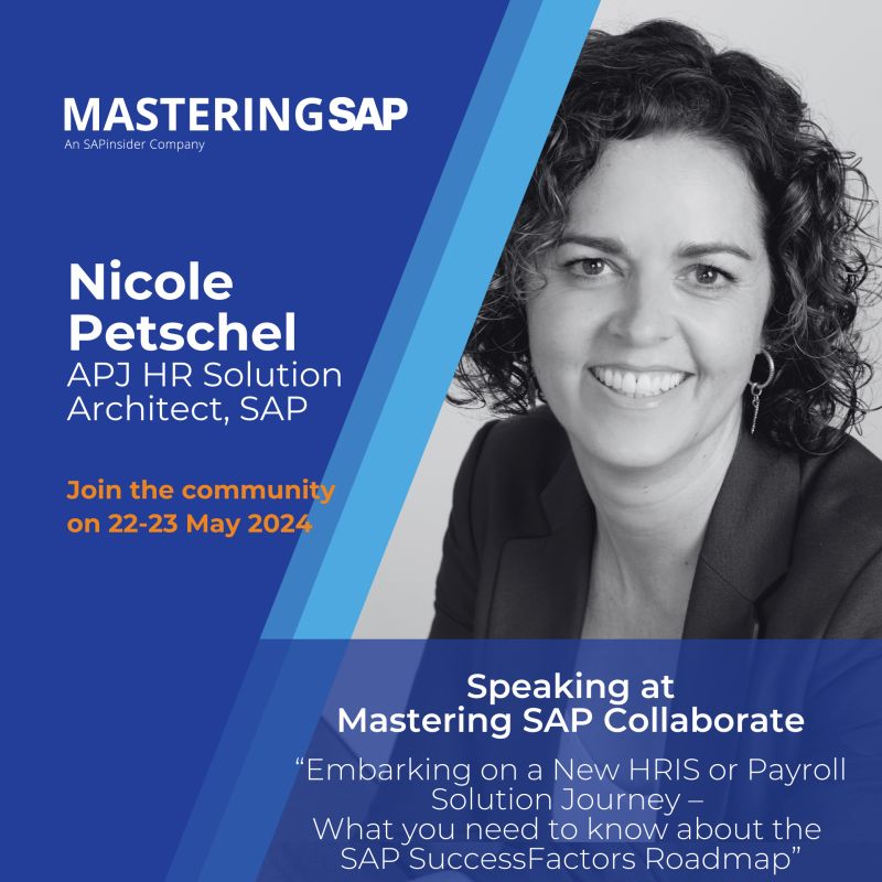 Mastering SAP on LinkedIn: Mastering SAP Collaborate - Melbourne 2024 Mastering SAP on LinkedIn: Mastering SAP Collaborate - Melbourne 2024