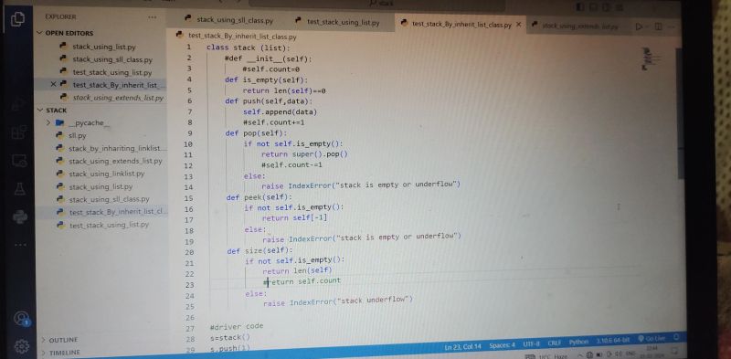 Manas Pokhriyal on LinkedIn: DSA: Stack program implementation by ... Manas Pokhriyal on LinkedIn: DSA: Stack program implementation by ...