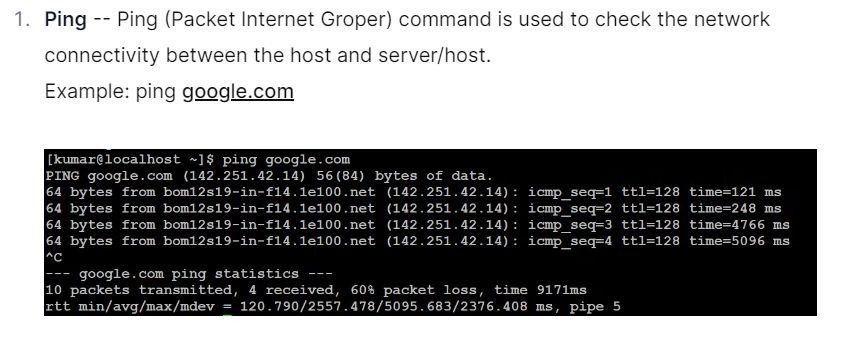 KS L on LinkedIn: ***********Most Commonly Used Network Commands ... KS L on LinkedIn: ***********Most Commonly Used Network Commands ...