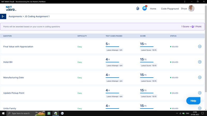 Divya Sane on LinkedIn: #150daysofcodechallenge #js #ccbp #nxtwaveccbp ... Divya Sane on LinkedIn: #150daysofcodechallenge #js #ccbp #nxtwaveccbp ...