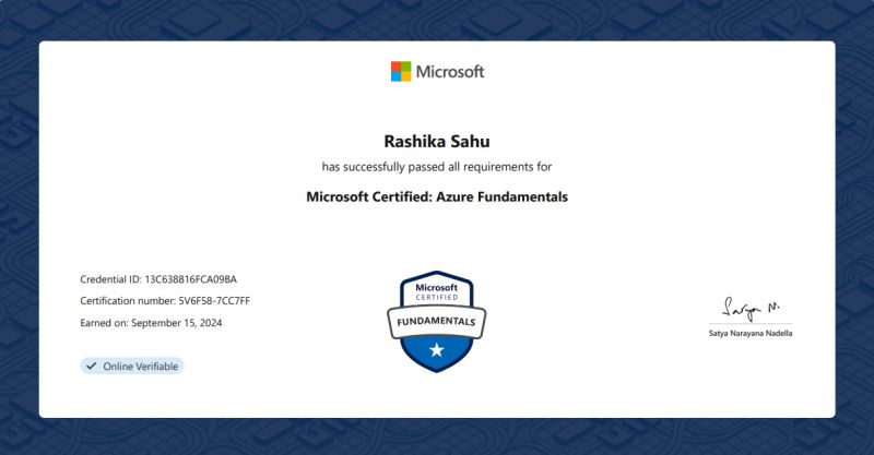 Rashika Sahu on LinkedIn: Hi Connections.. I’m happy to share that I’ve ... Rashika Sahu on LinkedIn: Hi Connections.. I’m happy to share that I’ve ...