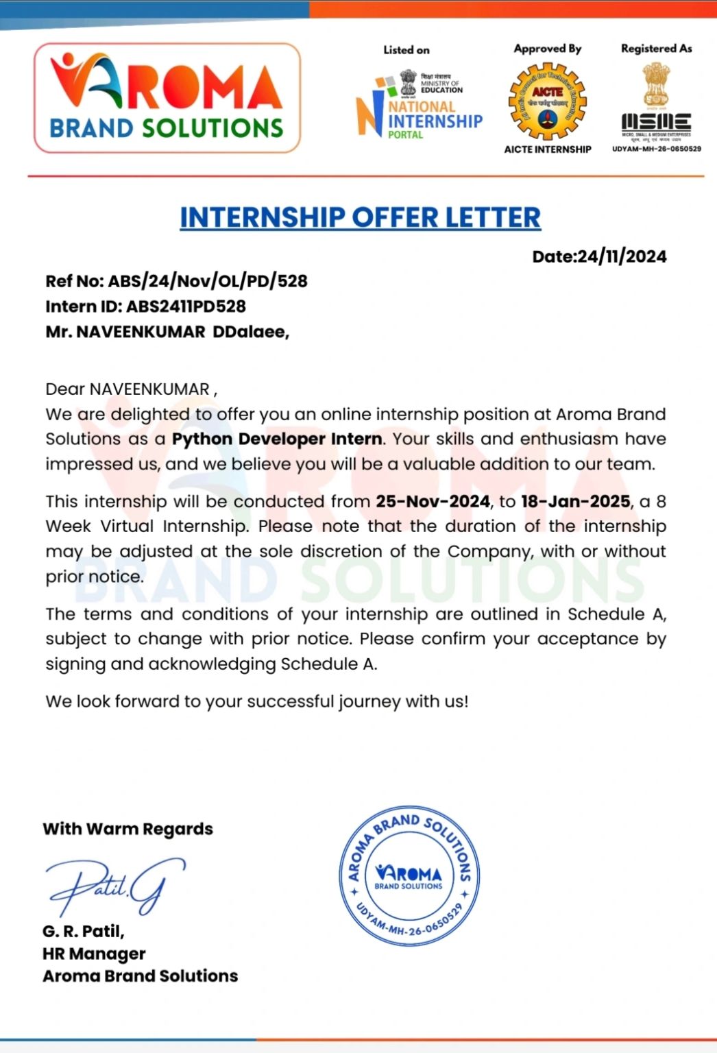 Naveenkumar Dalaee on LinkedIn: #frontend #internship # ... Naveenkumar Dalaee on LinkedIn: #frontend #internship # ...