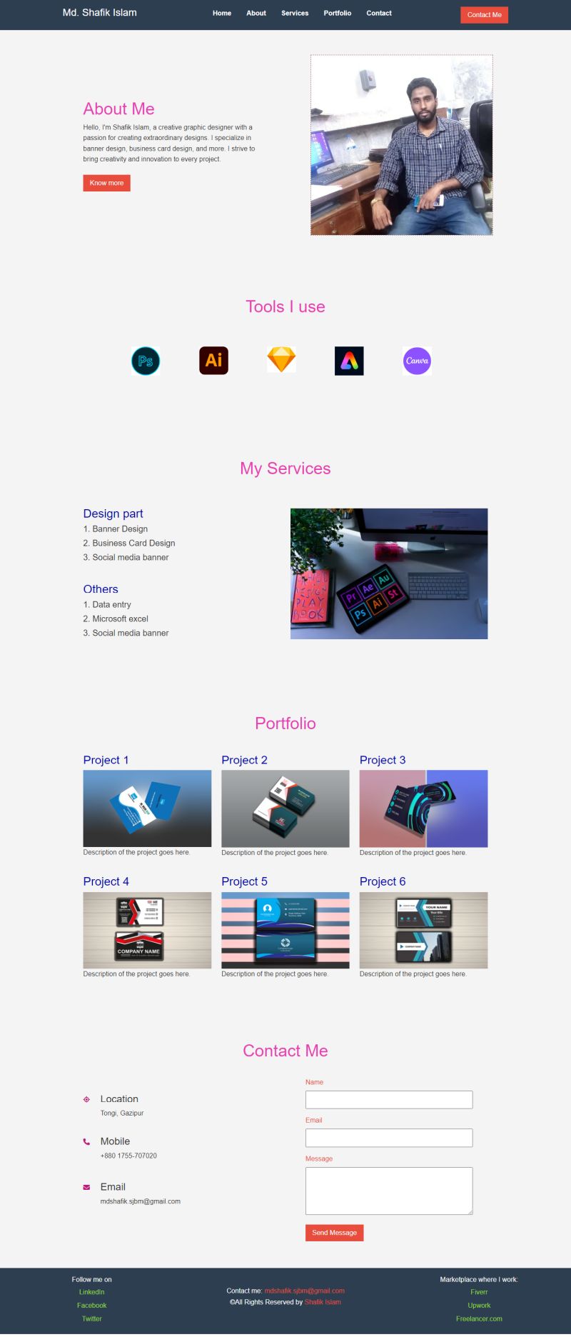 Md. Abu Bakar Siddique on LinkedIn: #html5 #css3 #bootstrap5 #javascript Md. Abu Bakar Siddique on LinkedIn: #html5 #css3 #bootstrap5 #javascript