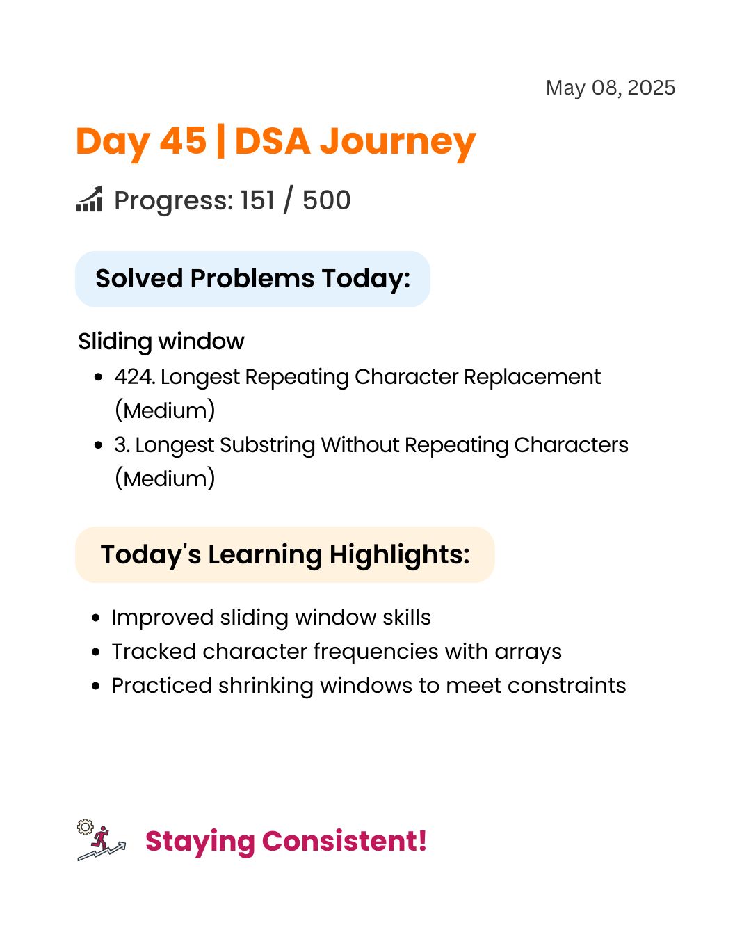 #dsa #leetcode #100daysofcode #slidingwindow #hashmap #cplusplus ... #dsa #leetcode #100daysofcode #slidingwindow #hashmap #cplusplus ...