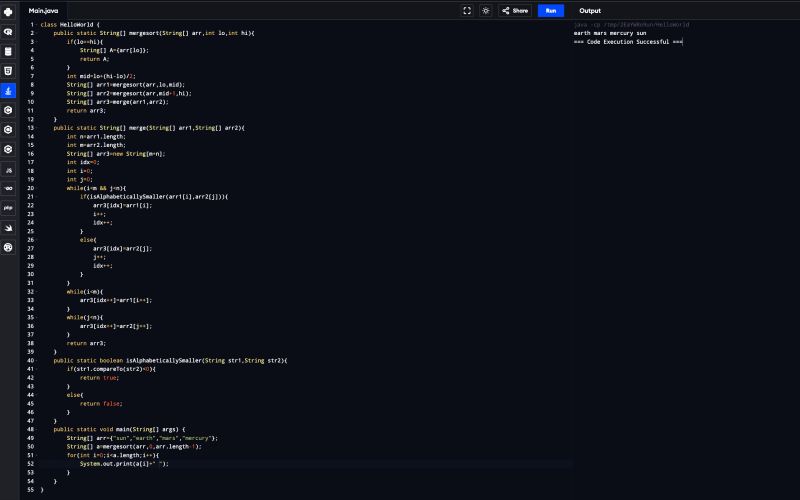 Gautam Agrawal on LinkedIn: #java #mergesort #algorithms # ... Gautam Agrawal on LinkedIn: #java #mergesort #algorithms # ...