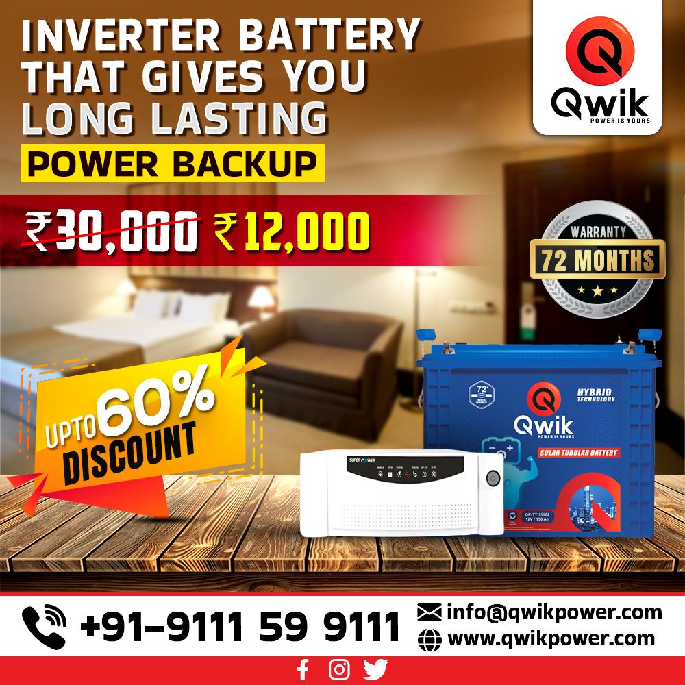 #inverterandbattery #poweruninterrupted #energysolutions… | Qwik Power #inverterandbattery #poweruninterrupted #energysolutions… | Qwik Power