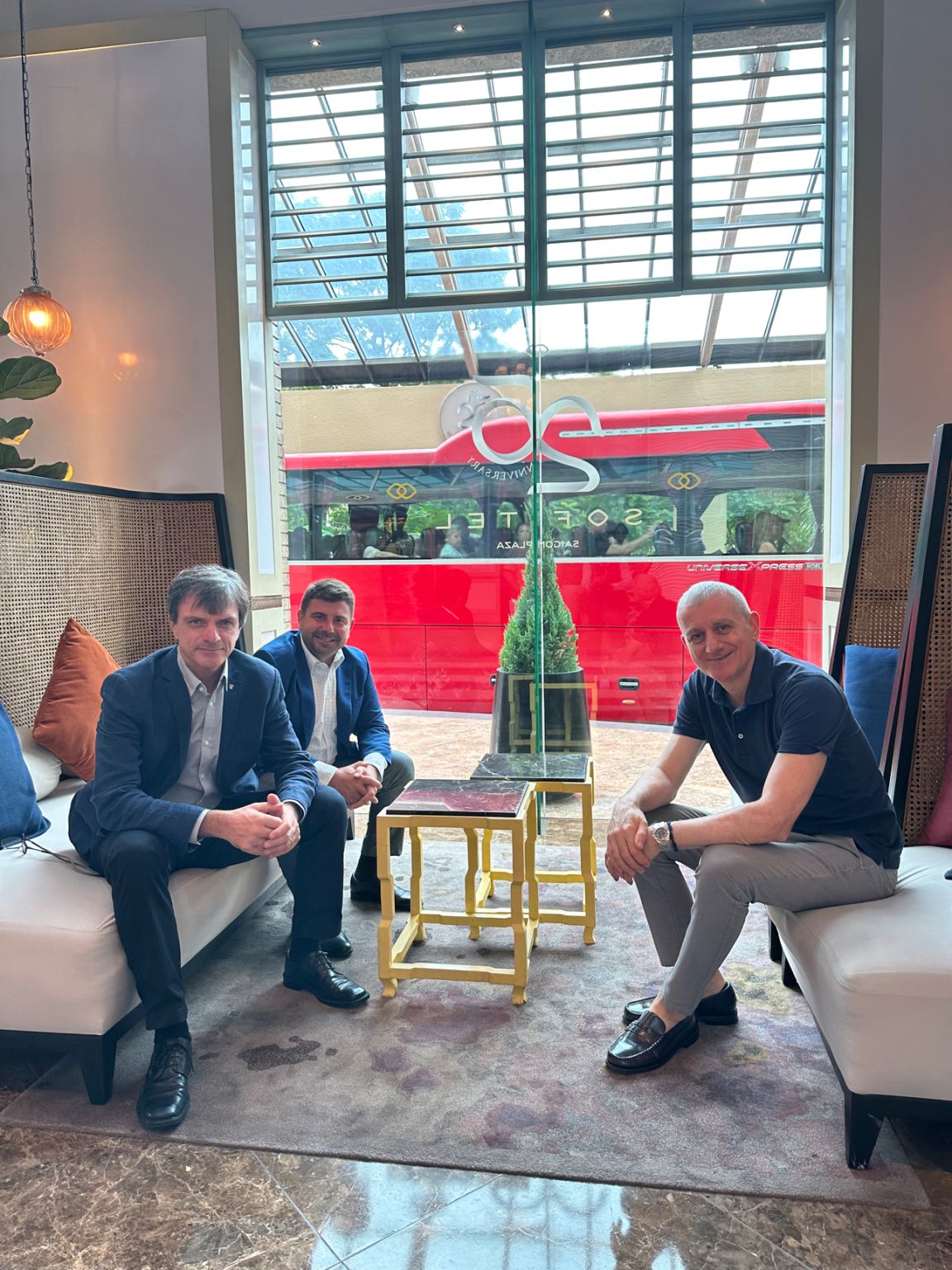 Very fruitful meeting with Representatives of Genova University ... Very fruitful meeting with Representatives of Genova University ...