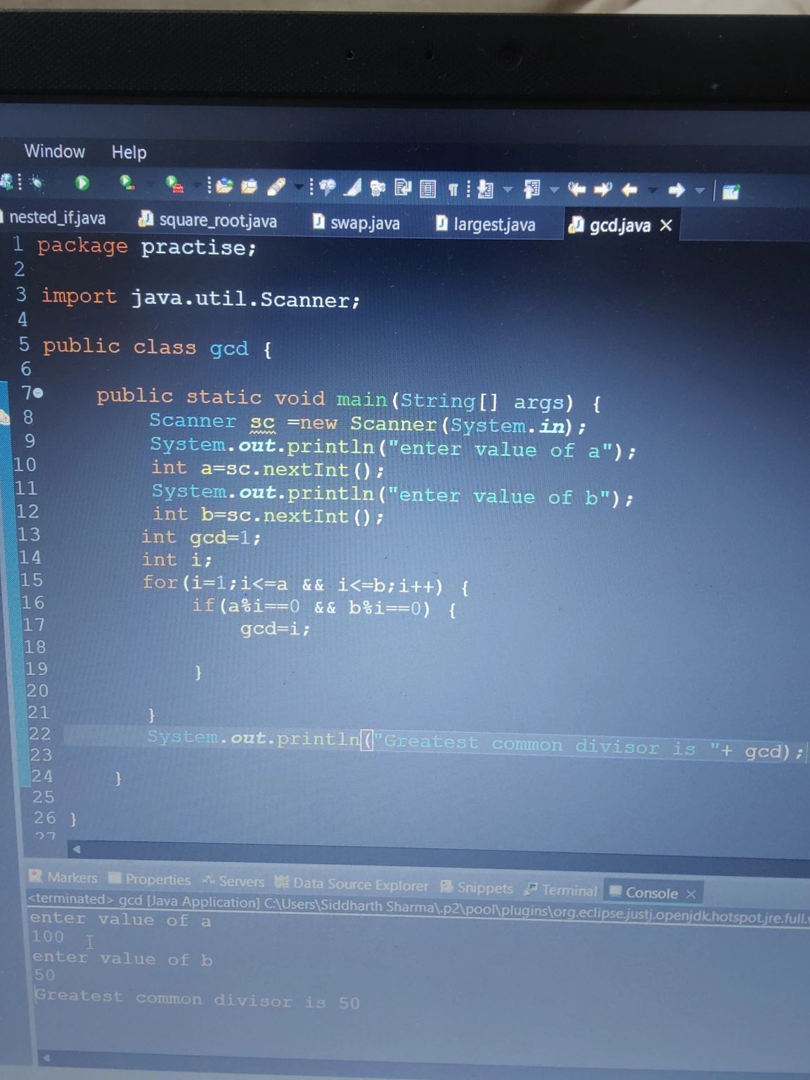 Practice #codepath90: Java program with Tarun Sharma | Siddharth Sharma ... Practice #codepath90: Java program with Tarun Sharma | Siddharth Sharma ...