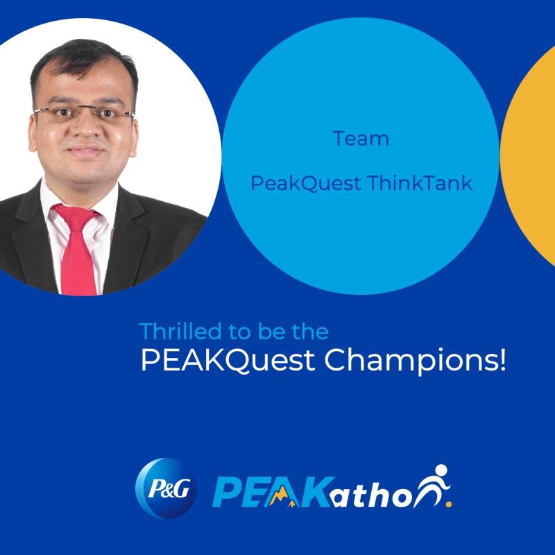 Ravi Shankar Kumar on LinkedIn: #peakathon #pgindia Ravi Shankar Kumar on LinkedIn: #peakathon #pgindia