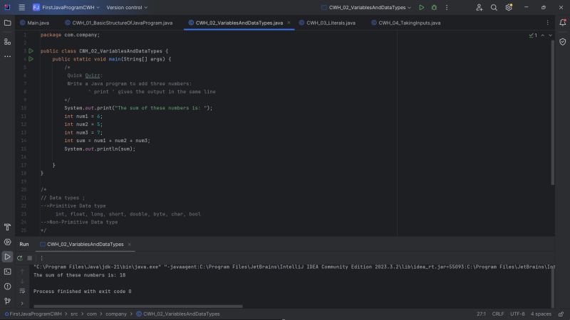 #100daysofjavacoding #java #codingchallenge #learninginprogress ... #100daysofjavacoding #java #codingchallenge #learninginprogress ...