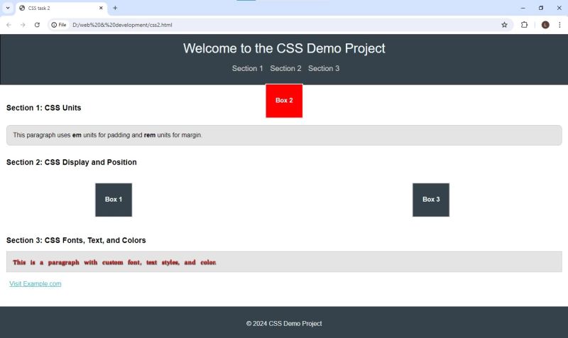Laraib Ahmed on LinkedIn: CSS Task 2 CSS Demo project Ifra Shamim ... Laraib Ahmed on LinkedIn: CSS Task 2 CSS Demo project Ifra Shamim ...