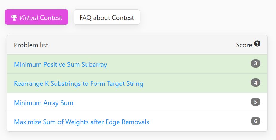 Ayush Jaiswal on LinkedIn: LeetCode Weekly Contest 425 Today, I ... Ayush Jaiswal on LinkedIn: LeetCode Weekly Contest 425 Today, I ...