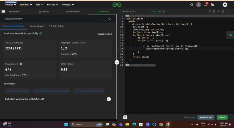 #gfg160 #gfg160 #gfg #coding #problemsolving #programming #keeplearning ... #gfg160 #gfg160 #gfg #coding #problemsolving #programming #keeplearning ...