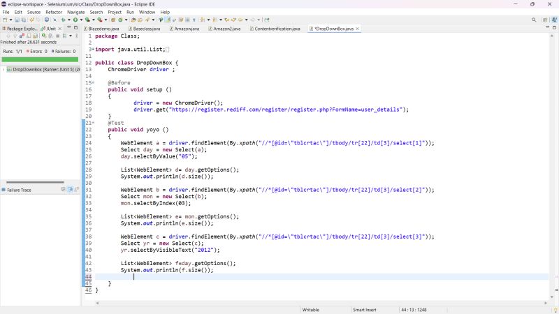 Rahul Gopi on LinkedIn: #selenium #java #automationtesting #webdriver # ... Rahul Gopi on LinkedIn: #selenium #java #automationtesting #webdriver # ...