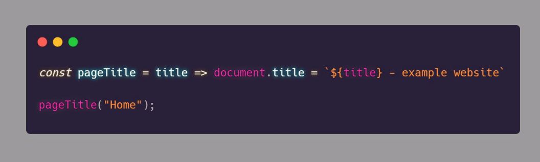 How pageTitle can change a website dynamically in JavaScript | Md. Abu ... How pageTitle can change a website dynamically in JavaScript | Md. Abu ...
