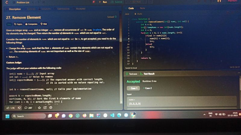 Day 5 of DSA Streak Challenge | Vishal Anand posted on the topic | LinkedIn Day 5 of DSA Streak Challenge | Vishal Anand posted on the topic | LinkedIn