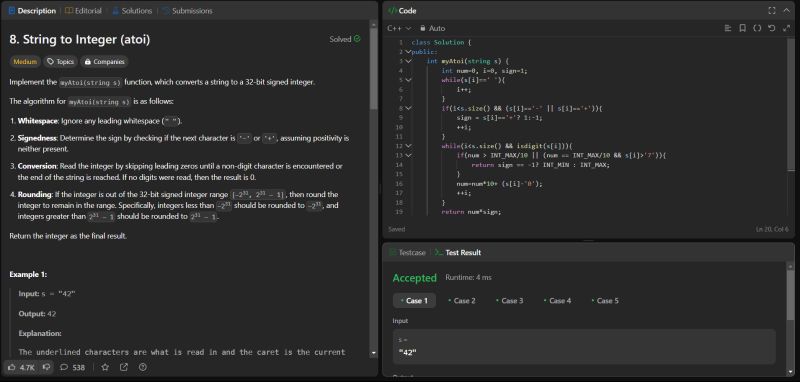 Tuduru Himagiri Nandan on LinkedIn: #100daysofcode #dsa #leetcode # ... Tuduru Himagiri Nandan on LinkedIn: #100daysofcode #dsa #leetcode # ...