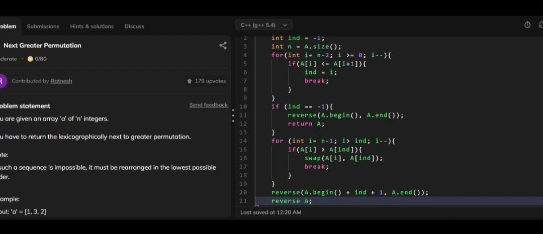 Vaishnavi Chandra on LinkedIn: #dsa #coding #techjourney Vaishnavi Chandra on LinkedIn: #dsa #coding #techjourney