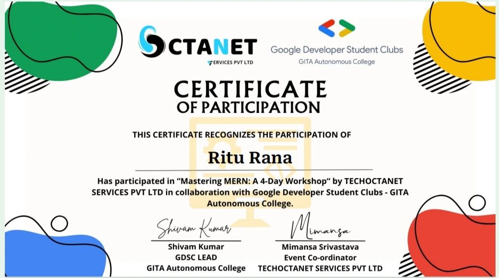 Ritu Rana on LinkedIn: #webdevelopment #internshipcompleted # ... Ritu Rana on LinkedIn: #webdevelopment #internshipcompleted # ...