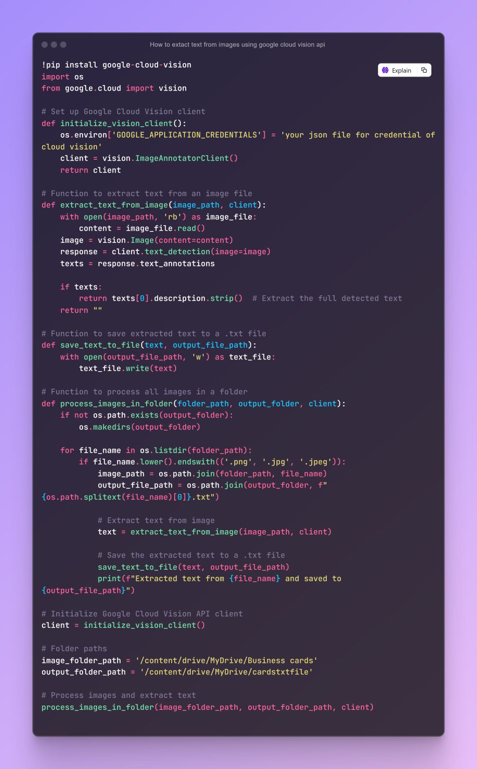 KUNAL V. on LinkedIn: #googleapi #googlecloud #learnpython #python # ... KUNAL V. on LinkedIn: #googleapi #googlecloud #learnpython #python # ...