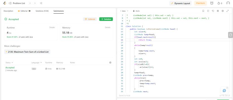 Akhilandeswari Chinnaparapu on LinkedIn: #leetcode #100dayscodingchallenge Akhilandeswari Chinnaparapu on LinkedIn: #leetcode #100dayscodingchallenge