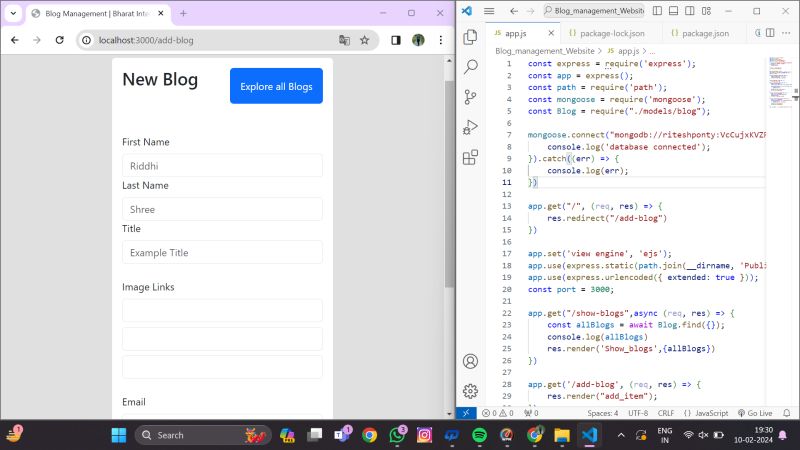 Riddhi Shree on LinkedIn: #webdevelopment #nodejs #mongodb # ... Riddhi Shree on LinkedIn: #webdevelopment #nodejs #mongodb # ...