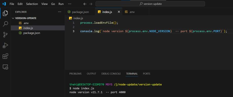 Node.js fixes environment variables problem | Hitesh Sharma posted on ... Node.js fixes environment variables problem | Hitesh Sharma posted on ...
