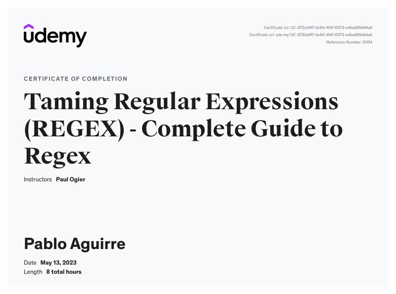 Pablo Aguirre on LinkedIn: #regex Pablo Aguirre on LinkedIn: #regex