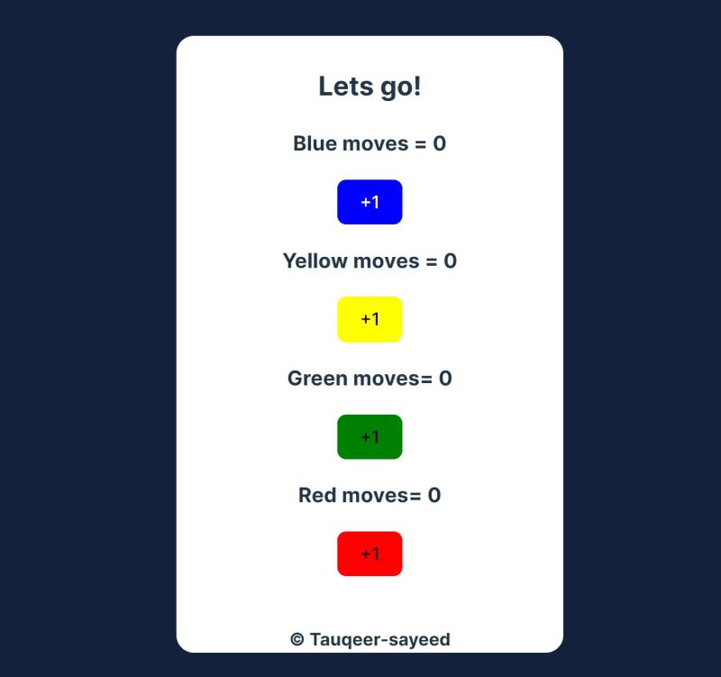 React interface for counting moves on GitHub Pages | TAUQEER SAYEED ... React interface for counting moves on GitHub Pages | TAUQEER SAYEED ...