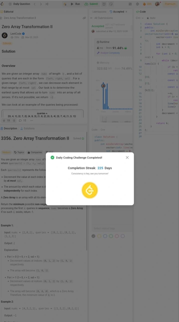 🚀Consistency is key to learning. LeetCode | Dalip Kumar 🚀Consistency is key to learning. LeetCode | Dalip Kumar