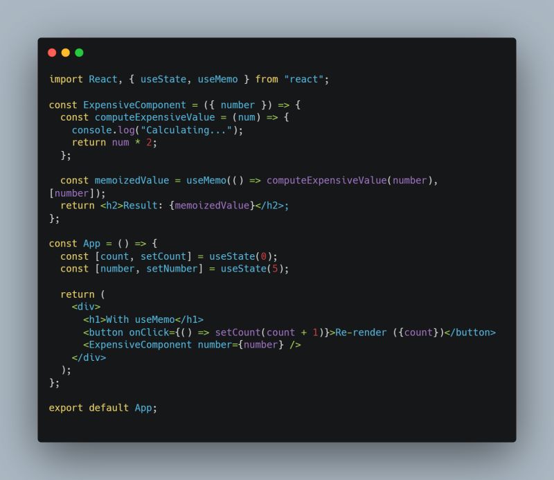 #reactjs #30daysofreact #usememo #performanceoptimization #reacthooks ... #reactjs #30daysofreact #usememo #performanceoptimization #reacthooks ...