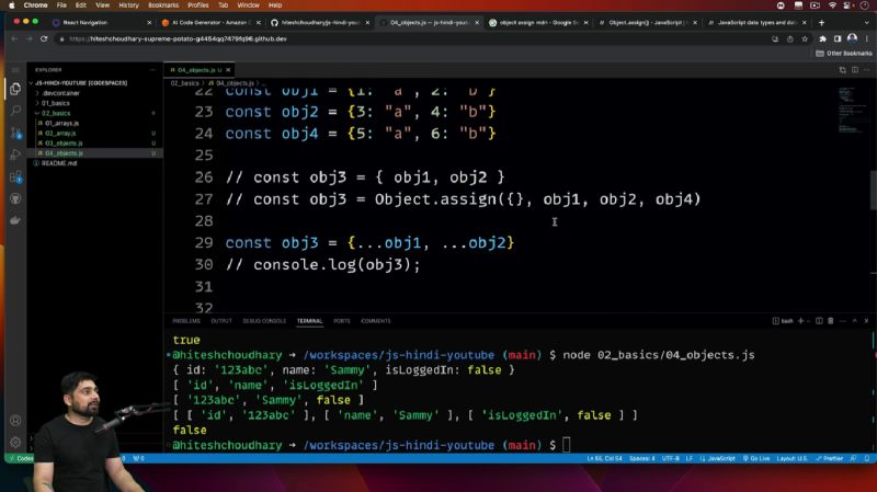 Day 13 of JavaScript with Chai aur Code | Vaibhav Shukla posted on the ... Day 13 of JavaScript with Chai aur Code | Vaibhav Shukla posted on the ...