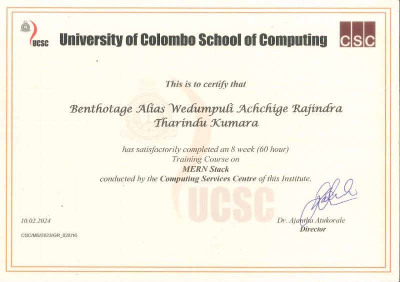 Rajindra Tharindu on LinkedIn: #mernstack #reactjs #nodejs #expressjs # ... Rajindra Tharindu on LinkedIn: #mernstack #reactjs #nodejs #expressjs # ...