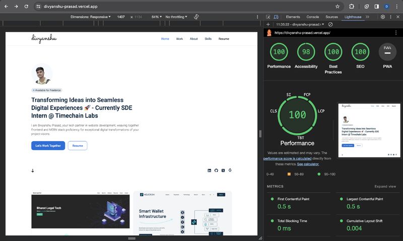 Revamped my portfolio with Svelte | Divyanshu Prasad posted on the ... Revamped my portfolio with Svelte | Divyanshu Prasad posted on the ...