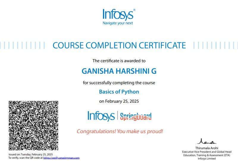 #python #programming #learning #careerdevelopment #infosys | Ganisha ... #python #programming #learning #careerdevelopment #infosys | Ganisha ...