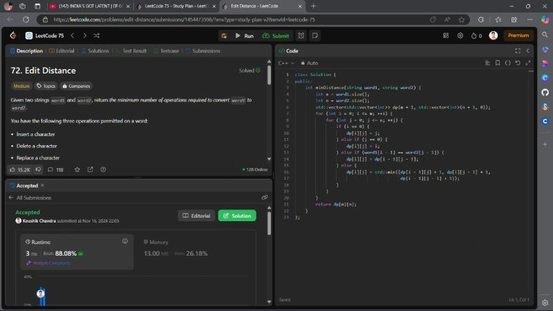 Koushik Chandra on LinkedIn: #leetcode #dynamicprogramming # ... Koushik Chandra on LinkedIn: #leetcode #dynamicprogramming # ...