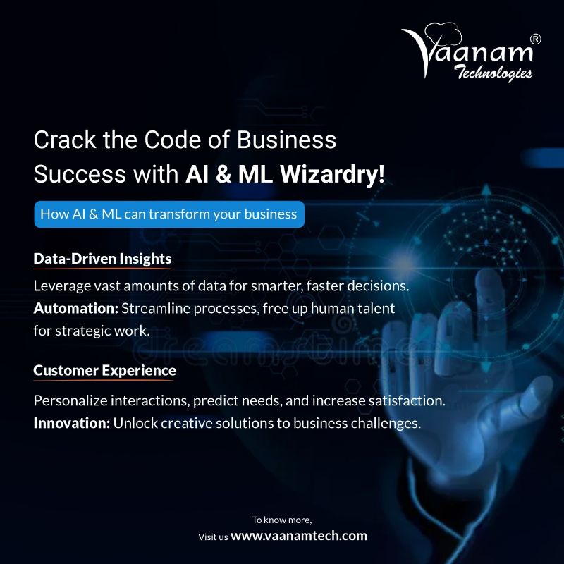 Vaanam Technologies on LinkedIn: #vaanam #ai #machinelearning # ... Vaanam Technologies on LinkedIn: #vaanam #ai #machinelearning # ...