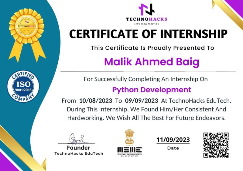 Malik Ahmed Baig on LinkedIn: #connections #pythonprogramming # ... Malik Ahmed Baig on LinkedIn: #connections #pythonprogramming # ...