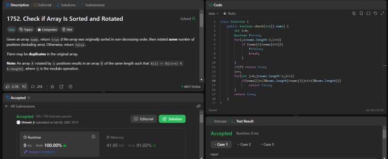 Shivesh Elangovan on LinkedIn: #leetcode #100daysofcode # ... Shivesh Elangovan on LinkedIn: #leetcode #100daysofcode # ...