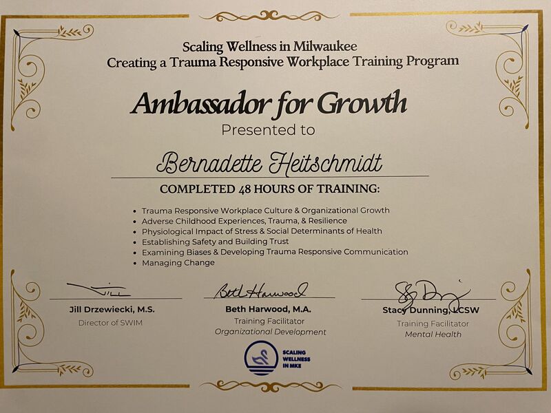 💛Thank you to Scaling Wellness in MKE (SWIM) and to the facilitators ... 💛Thank you to Scaling Wellness in MKE (SWIM) and to the facilitators ...
