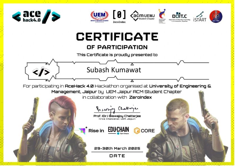 #acehack4 #hackathon #uemjaipur #acehack #techinnovation #buidl #coding ... #acehack4 #hackathon #uemjaipur #acehack #techinnovation #buidl #coding ...