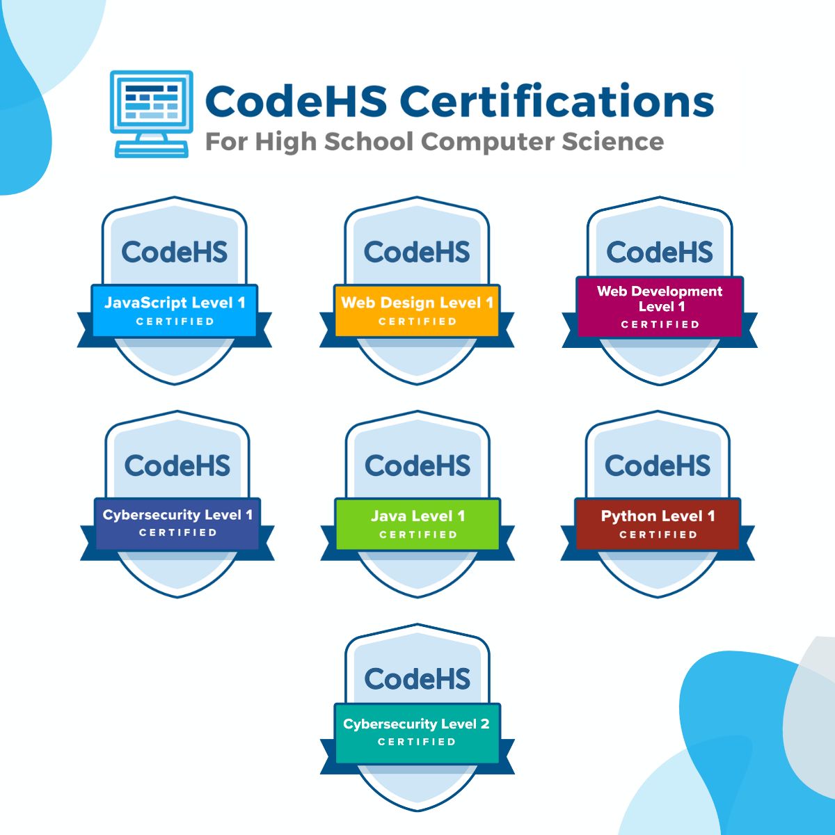 CodeHS on LinkedIn: CodeHS Certifications offer high school students ... CodeHS on LinkedIn: CodeHS Certifications offer high school students ...