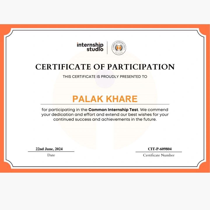 Palak khare on LinkedIn: I am delighted to announce that I recently ... Palak khare on LinkedIn: I am delighted to announce that I recently ...